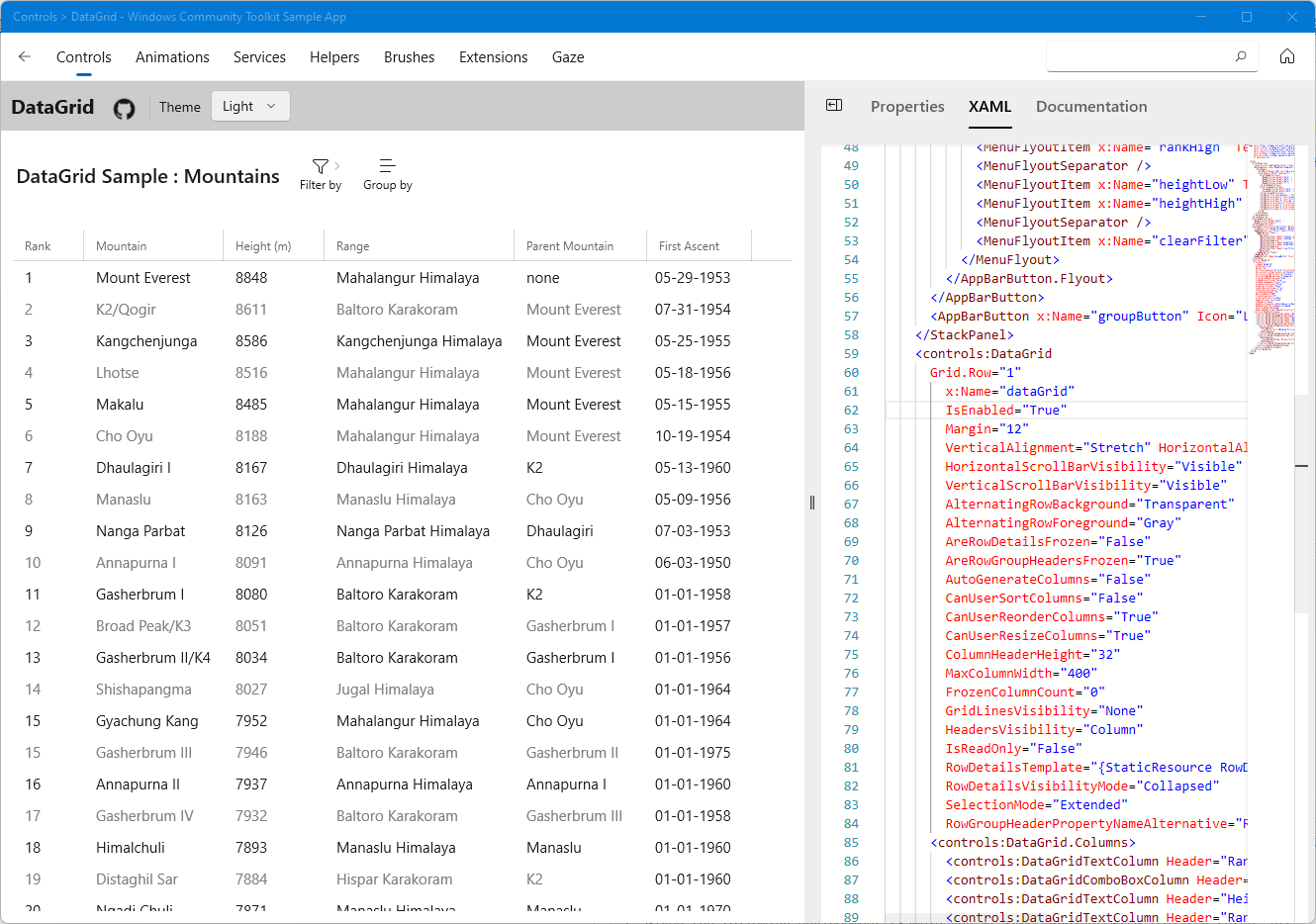 DataGrid dark theme is wrong when control is disabled · Issue #4923 · CommunityToolkit ...