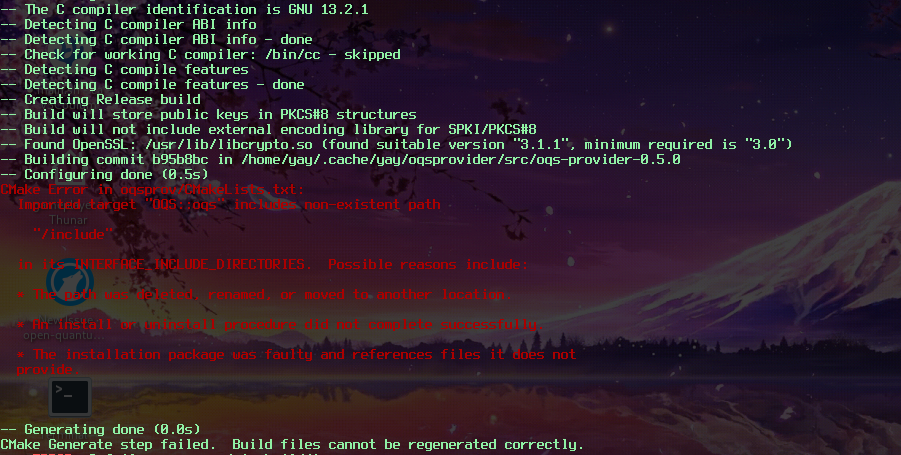 Compilation ERR: Missing `/include` directory on Arch-based distros · Issue #229 · open-quantum ...