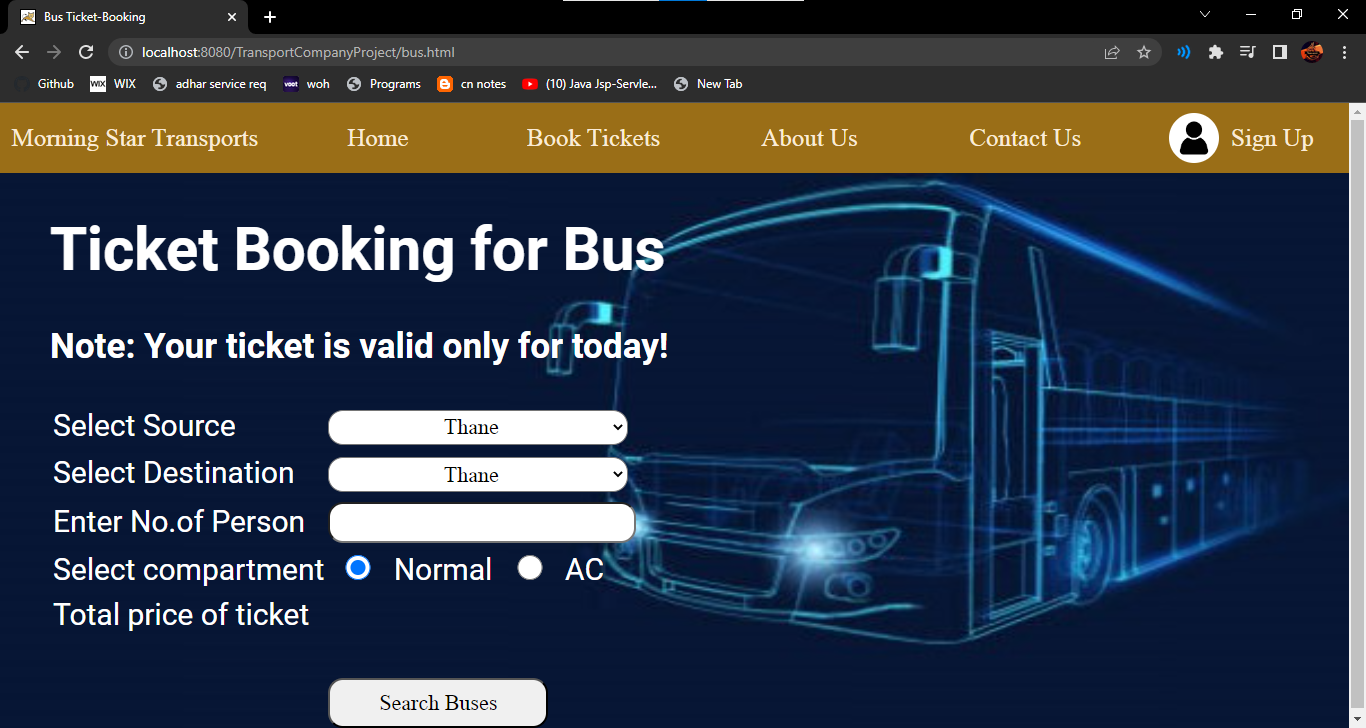 GitHub - Abhishek-Epili/Transport-Company-Project: Here is a project ...
