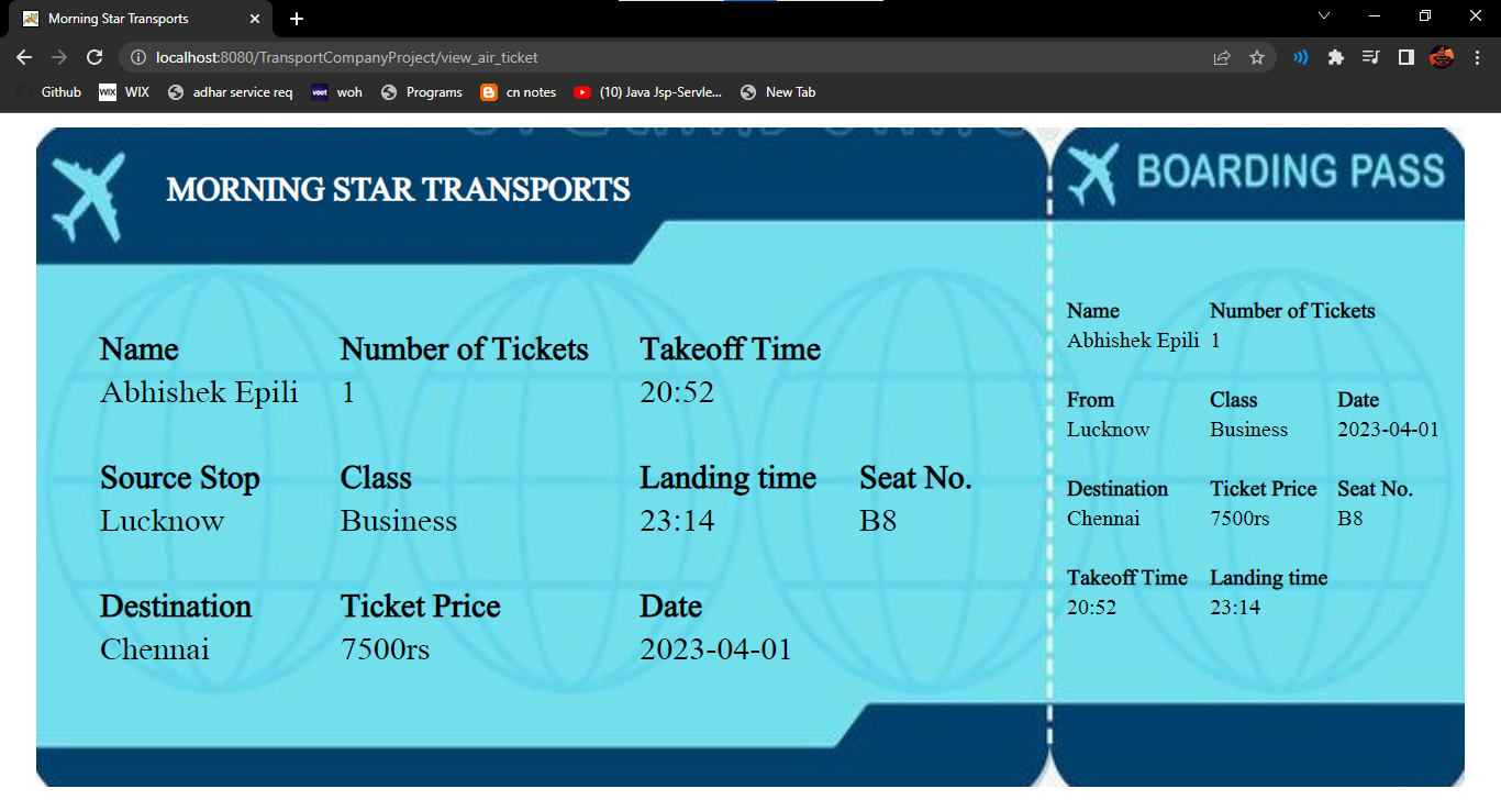 GitHub - Abhishek-Epili/Transport-Company-Project: Here is a project ...