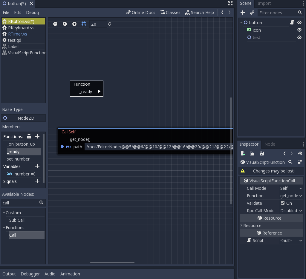 Assign A Nodepath In Getnode Throw Long Name · Issue 12152 · Godotenginegodot · Github