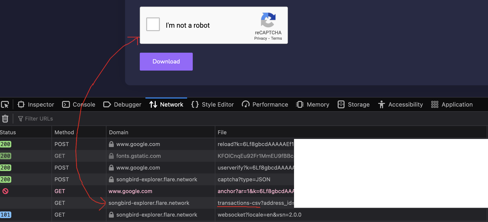 CSV download UI problem · Issue #5614 · blockscout/blockscout · GitHub