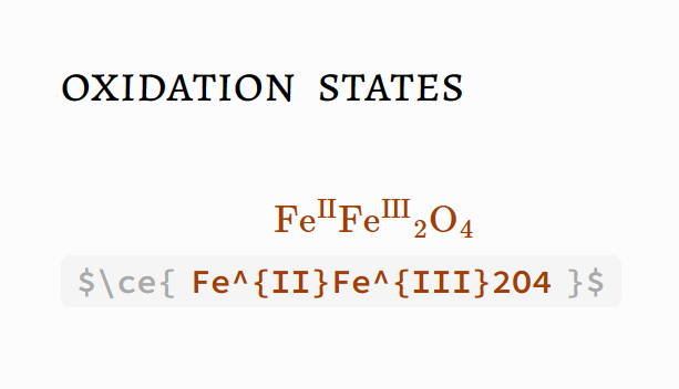 No Support For Proper Oxidation State Formatting · Issue #3807 · KaTeX ...