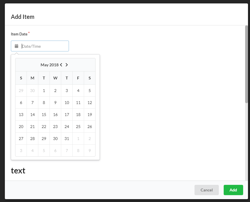 Modal Scrolling Content Hides The Date Picker · Issue 6372 · Semantic Orgsemantic Ui · Github