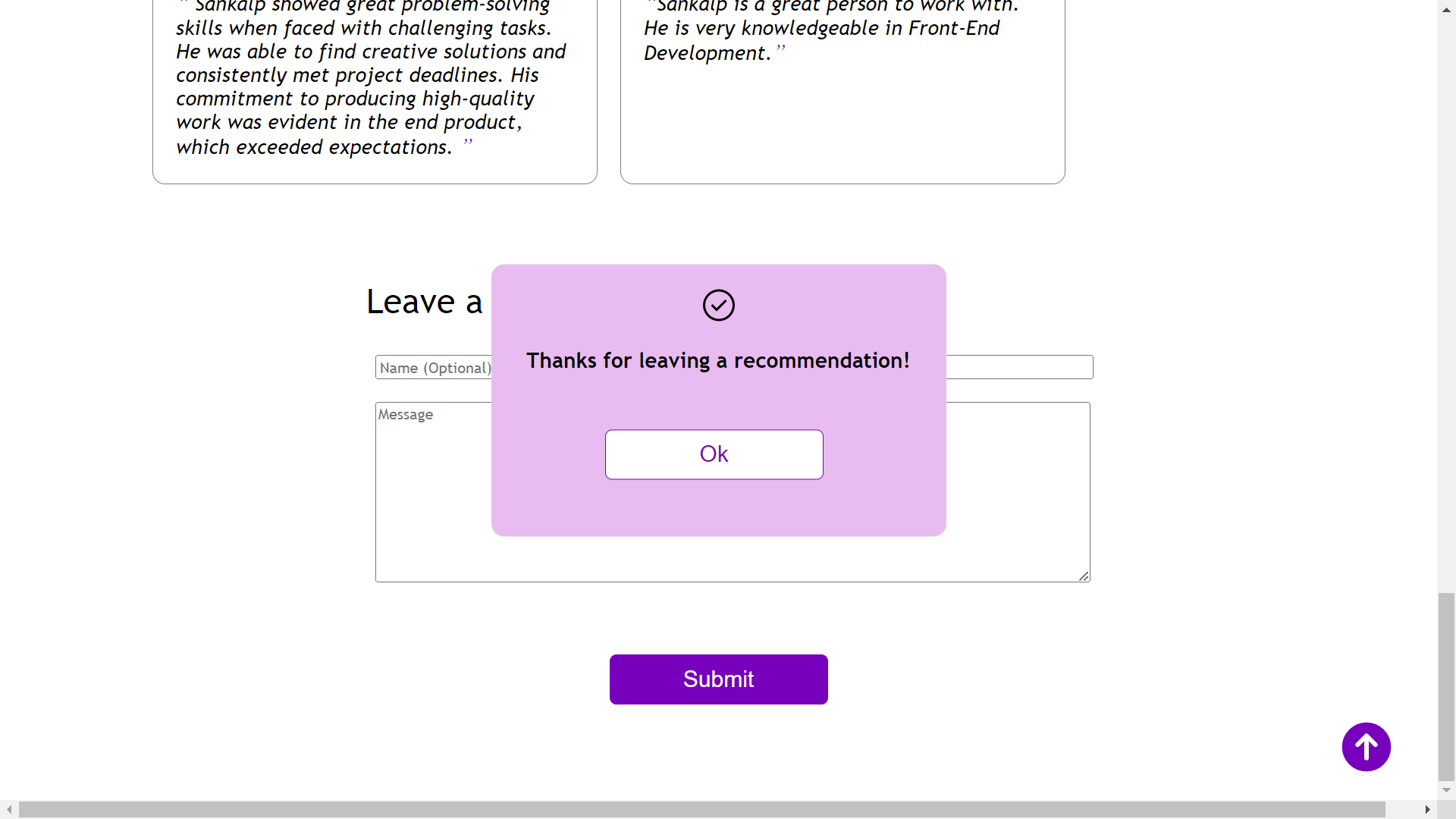 GitHub - sankalpx5/demo-portfolio: This portfolio was made as project assignment for coursera.