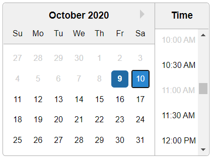 Unable to select minDate using keyboard · Issue #2429 · Hacker0x01/react-datepicker · GitHub