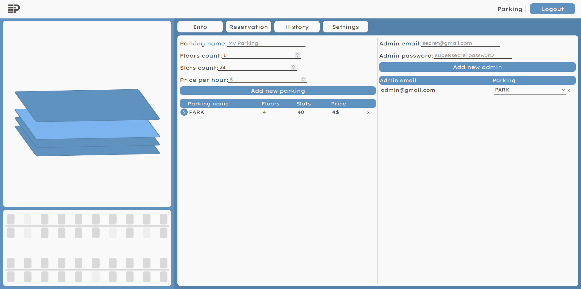 GitHub - kbezdolny/ParkingApplication: .NET MVC ParkingApplication