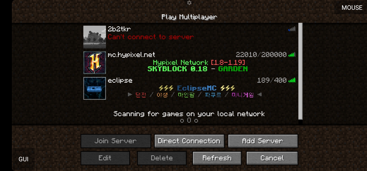 [BUG] can't connect to some servers · Issue #4025 · PojavLauncherTeam/PojavLauncher · GitHub