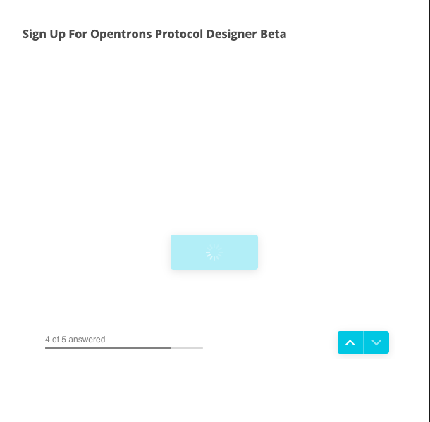 PD: Skip Typeform Signup Form · Issue #5126 · Opentrons/opentrons · GitHub