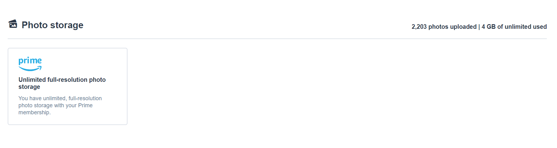 NEW: Amazon Photos | Unlimited full-resolution storage for Prime ...
