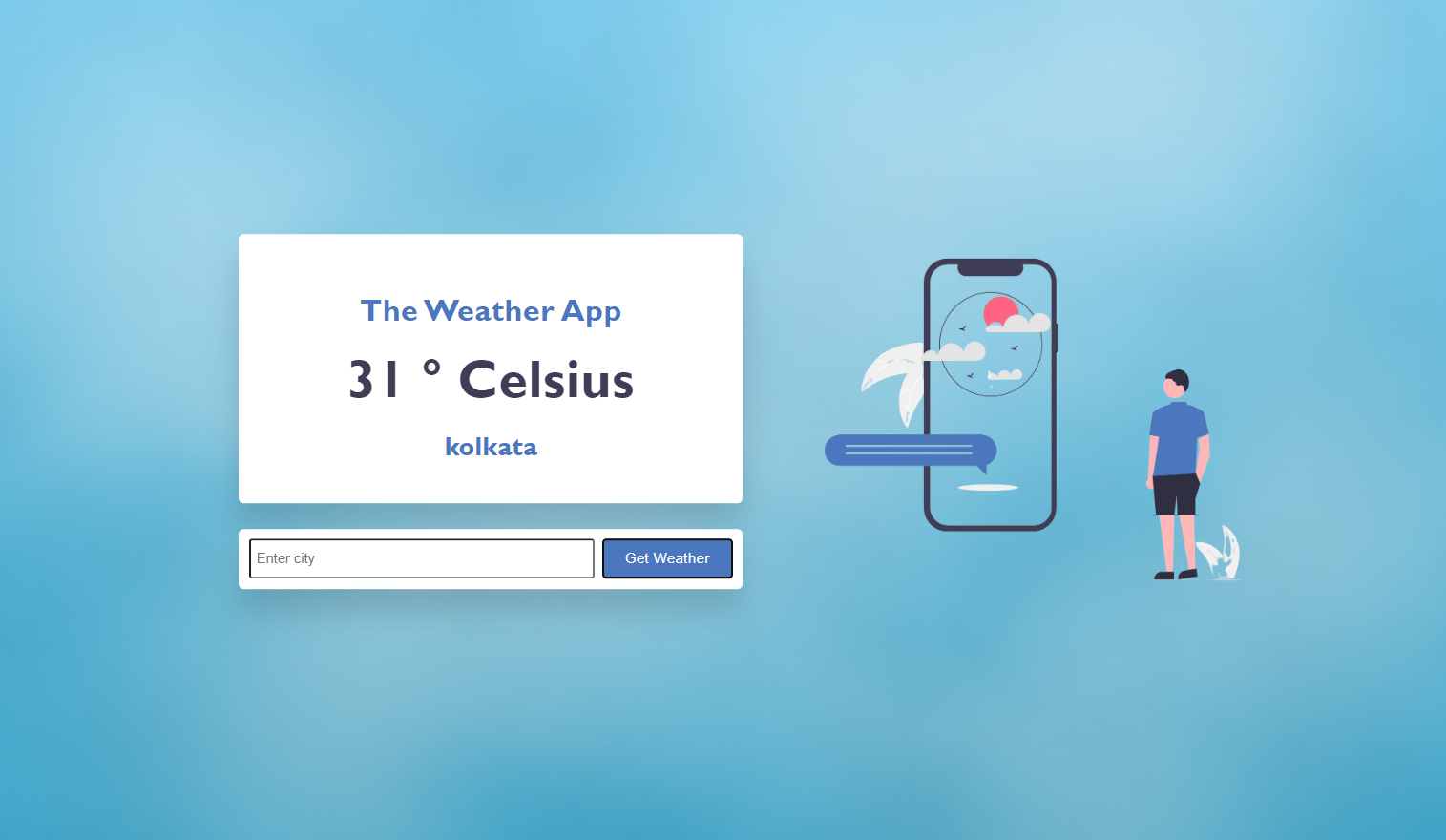 GitHub - Alekhya-21/react-weather-app: A simple Weather App Using React ...