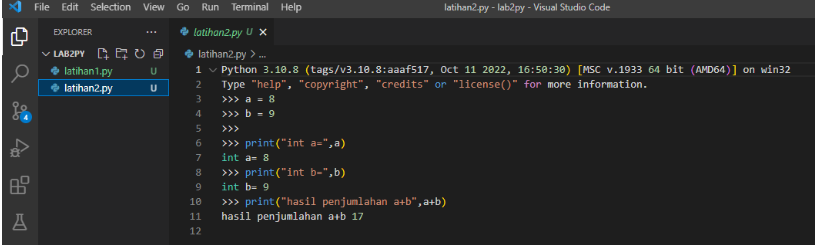 GitHub - dwiupb1/latihan-2