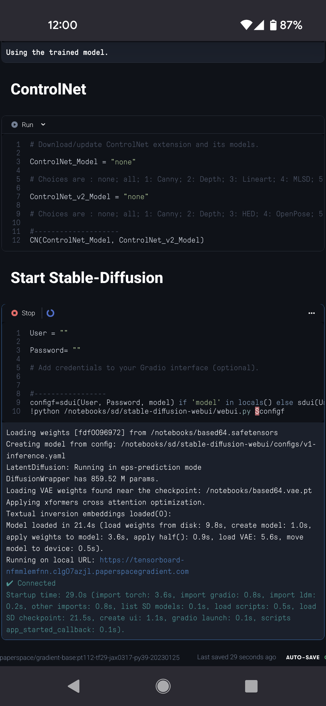 Connection Errored Out on Paperspace · Issue #2153 · TheLastBen/fast-stable-diffusion · GitHub