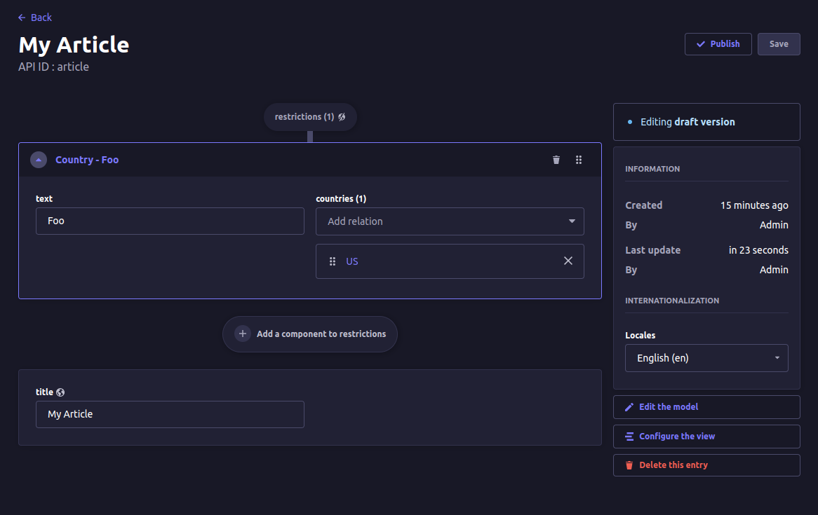 Relation fields are broken in non-localized dynamic zone · Issue #15638 · strapi/strapi · GitHub