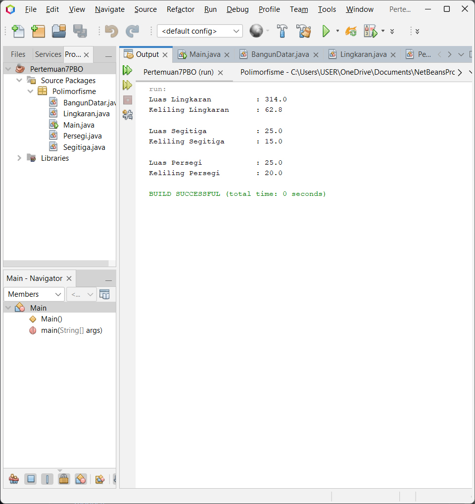 GitHub - adityabudi09/Pertemuan-7-PBO-Polimorfisme