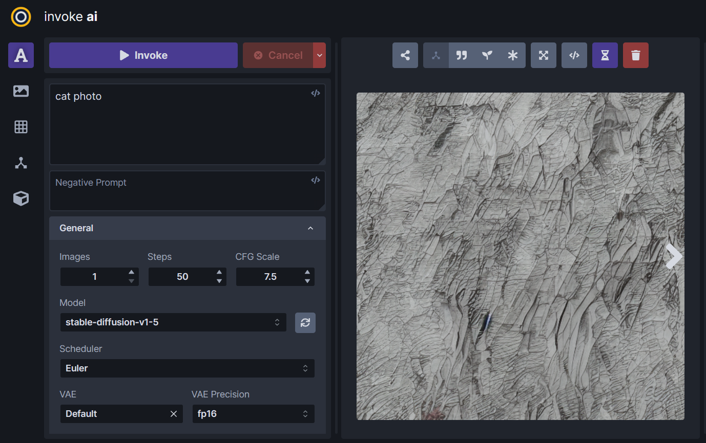 My Images just come out to complete static, or not what I asked for ...