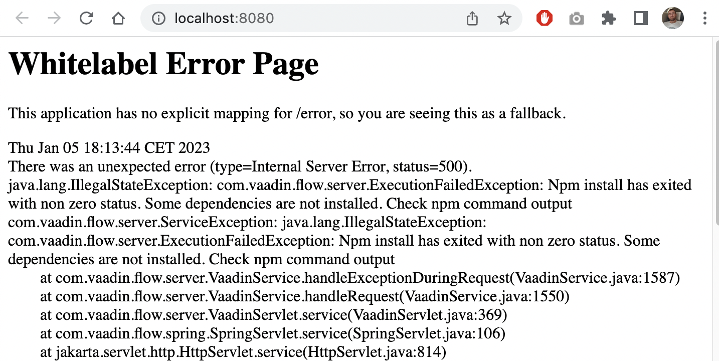 Package Lock File From New Vaadin 24 Projects Triggers A Bug In Npm 9 · Issue 3645 · Vaadin