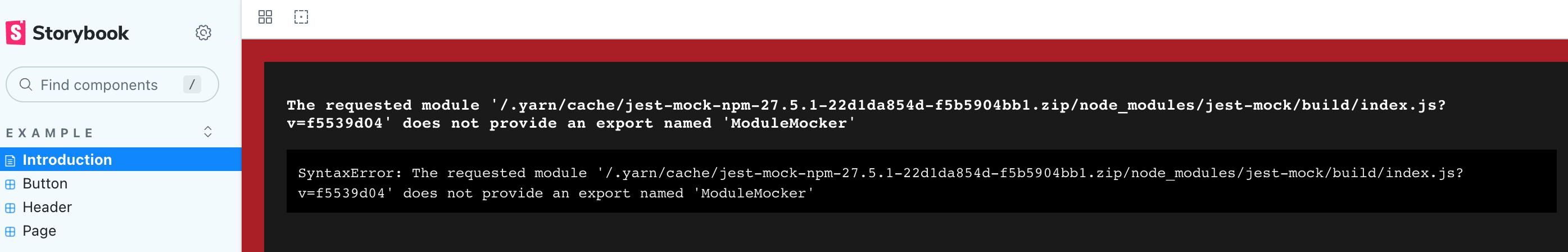 [bug] Sb7 Beta 48 Vite W Pnp Can T Import Modules For Stories · Issue 21111 · Storybookjs