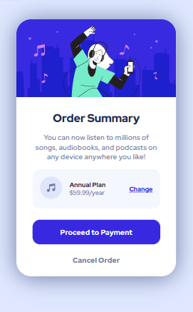 GitHub - inancciftci/Order-summary-component
