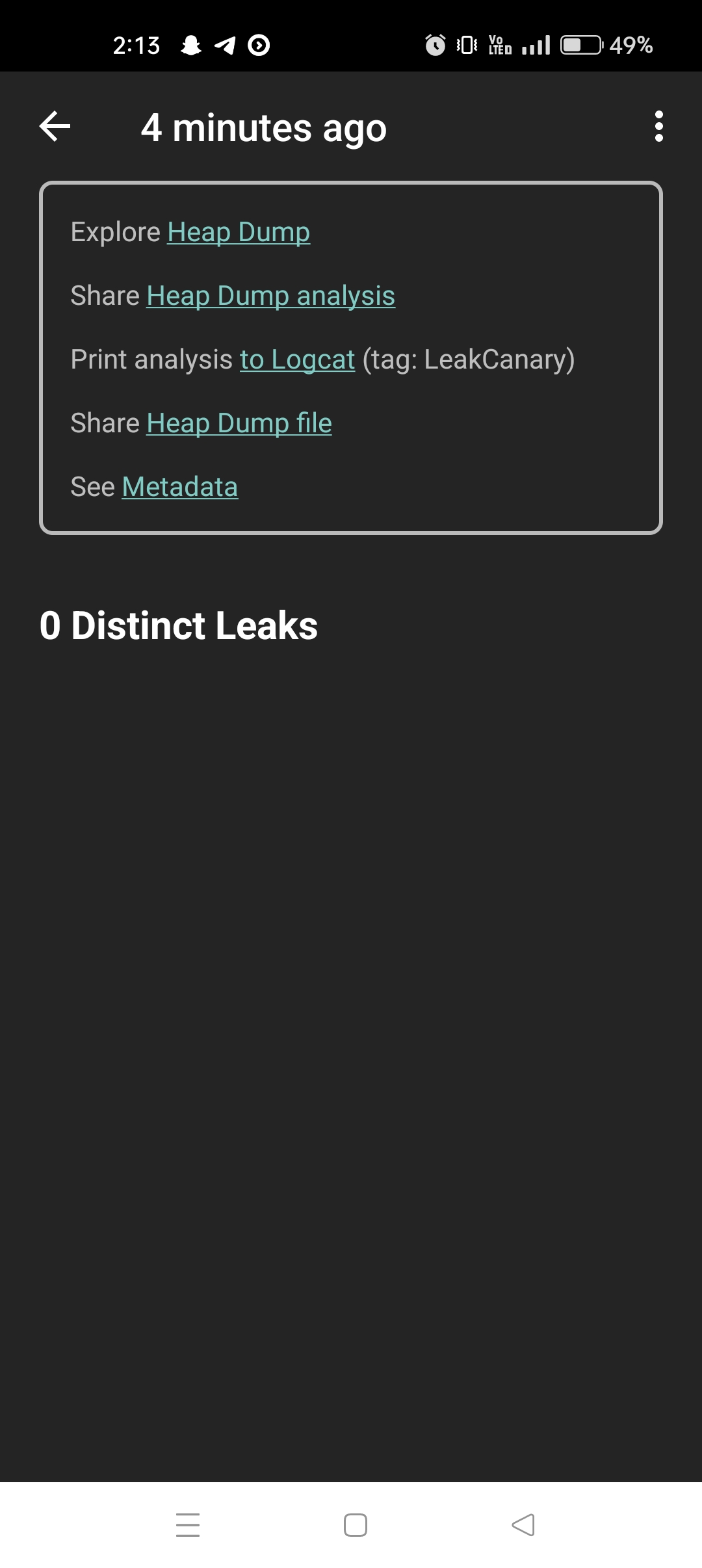 Heap is visible · Issue #2506 · square/leakcanary · GitHub