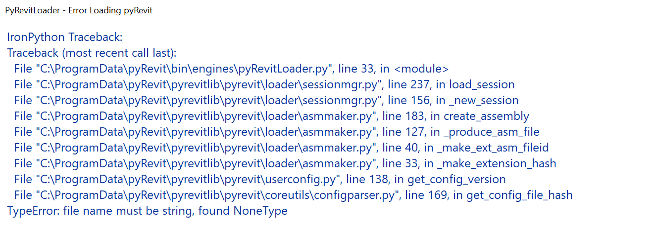 pyRevit cannot load, if certain unicode symbols in configfile · Issue ...