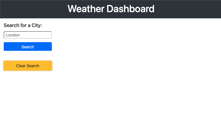 GitHub - TamzinC/weather-app