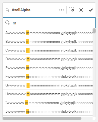 No text overflow when search · Issue #218 · qlik-oss/sn-list-objects · GitHub