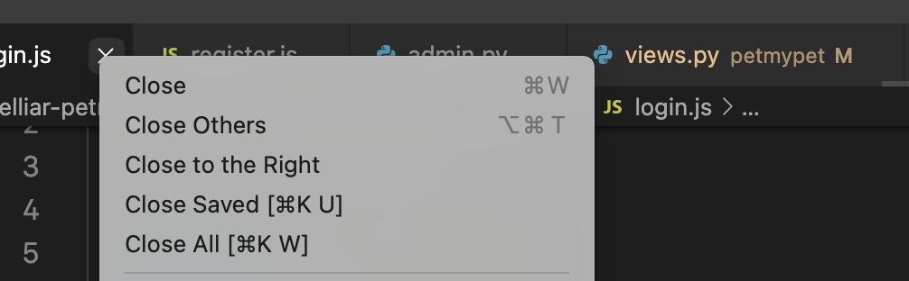 Allow to close multiple files based on file extension · Issue #138317 ...