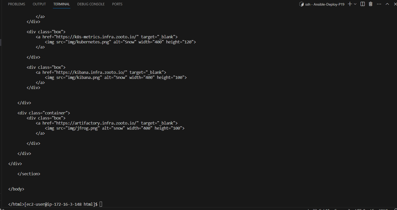 GitHub - eyolegoo/PROJECT-19: AUTOMATE INFRASTRUCTURE WITH IAC USING TERRAFORM. PART 4 ...