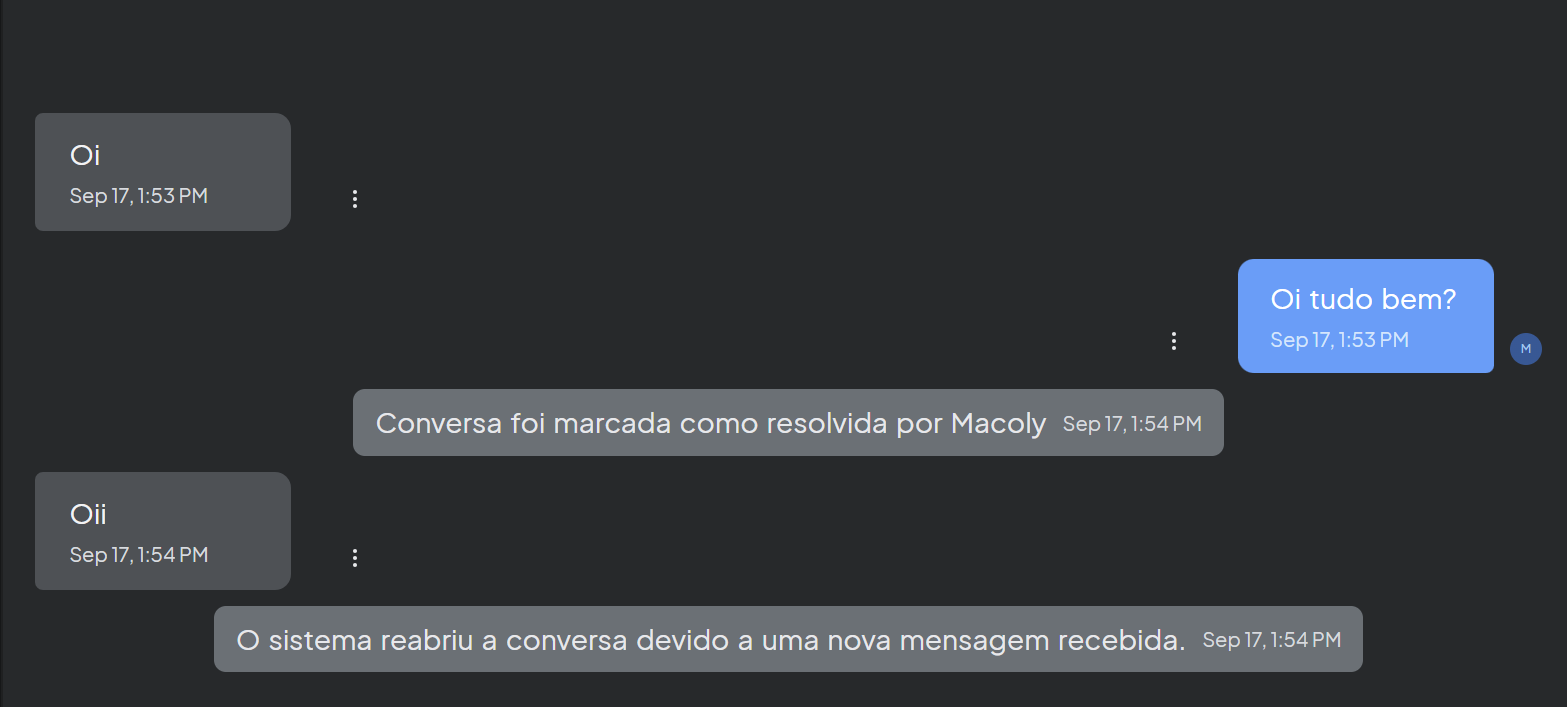 Enhancement for Resolved Conversations in Telegram Channel · Issue #8046 · chatwoot/chatwoot ...