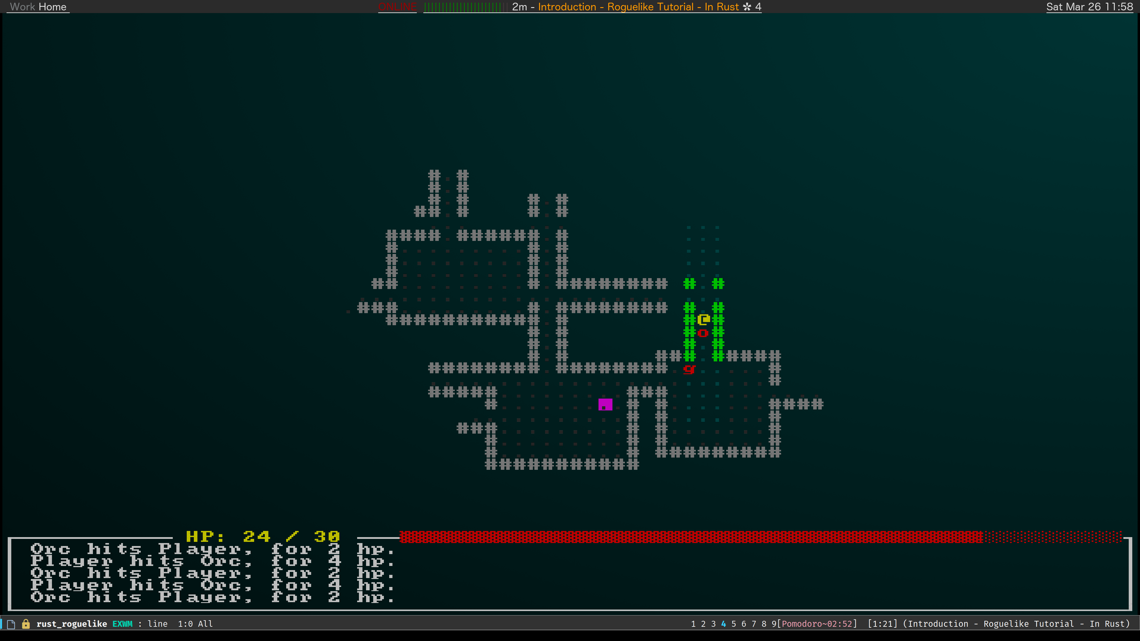 GitHub - kijimaD/roguelike_study: roguelike tutorial → https ...