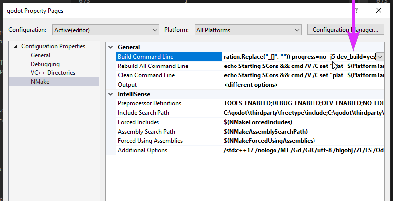 scons command examples compiles without debug symbols · Issue #6608 · godotengine/godot-docs ...
