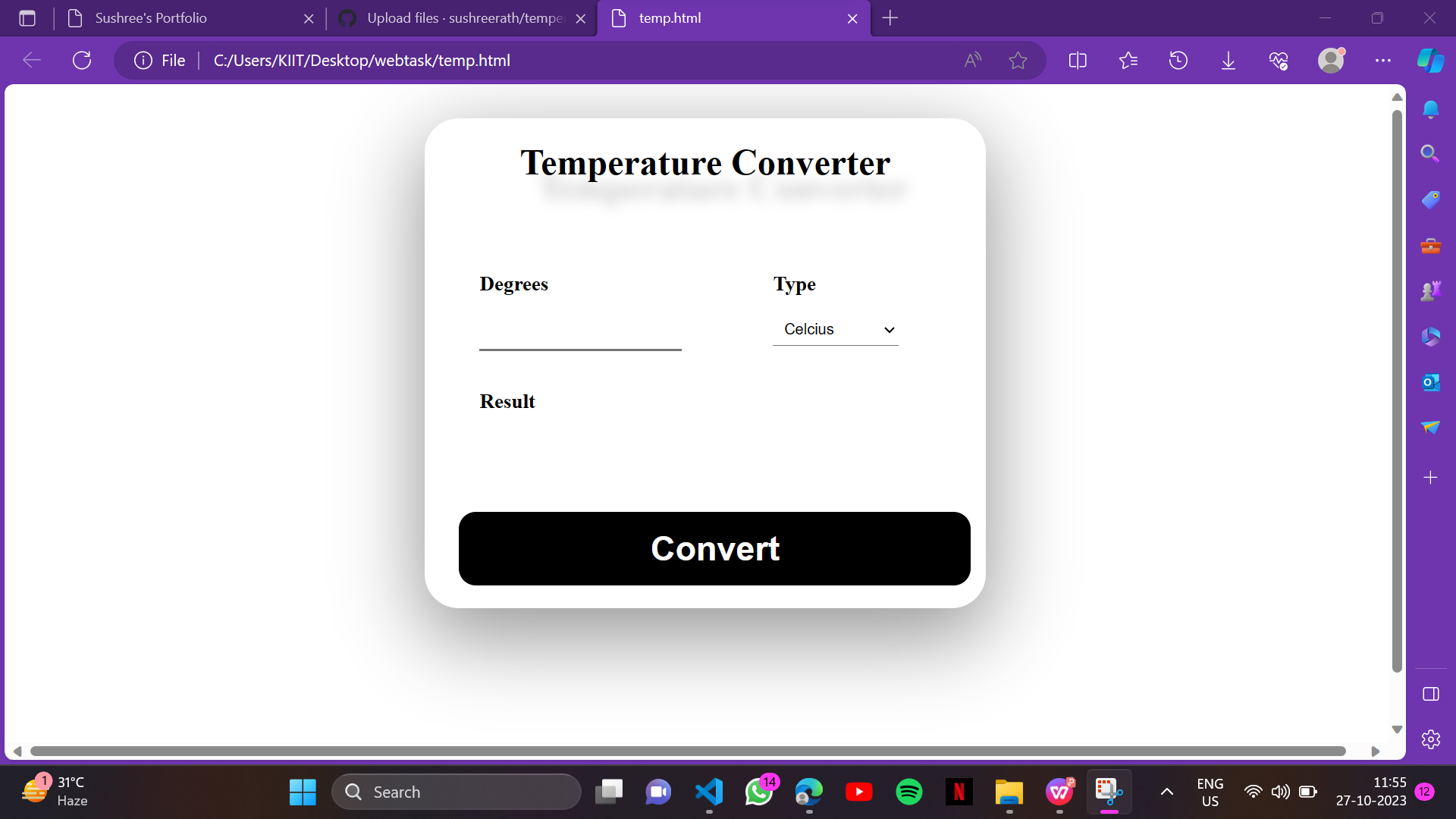 GitHub - sushreerath/temperature