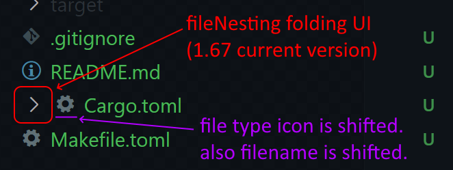 fileNesting, the folding UI alignment setting proposal · Issue #148925 · microsoft/vscode · GitHub