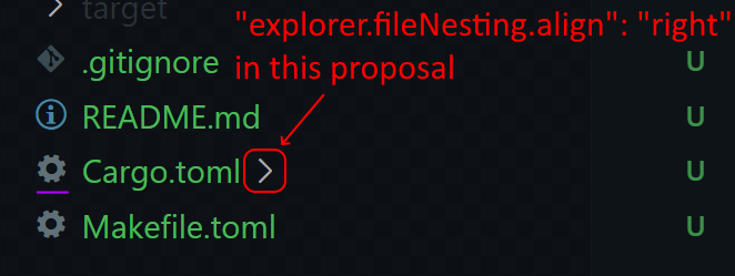 fileNesting, the folding UI alignment setting proposal · Issue #148925 · microsoft/vscode · GitHub