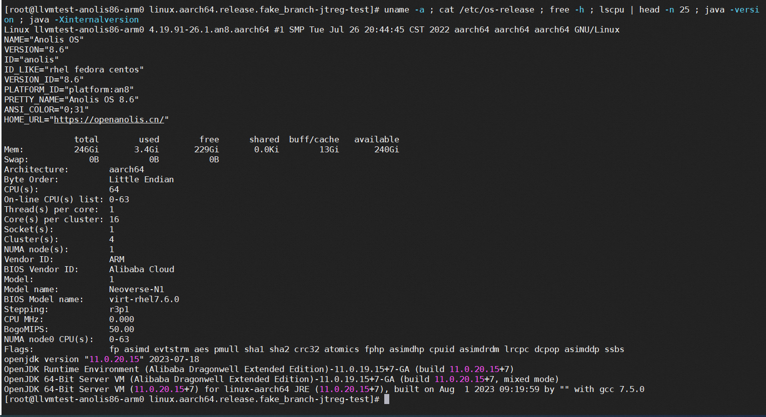 [自研]com/alibaba/quickstart/TestExecStartupProbe.java在aarch64平台使用-XX ...