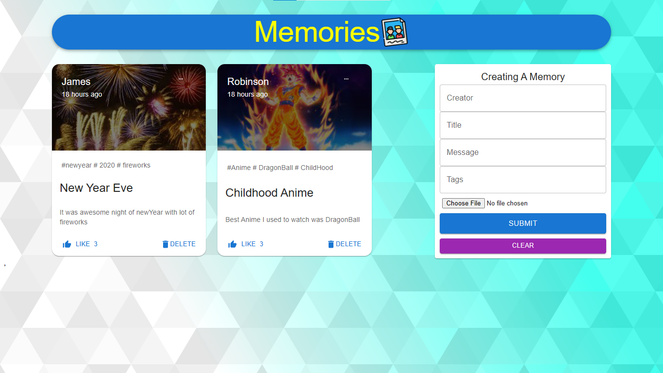 GitHub - abdulrafey01/Memories-App-Mern
