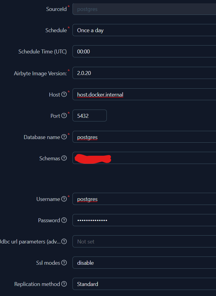 Postgres Instance Not Connecting As A Source While Connects As A Destination · Issue 1009
