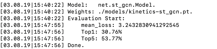 the accurary is lower than 31.6%(kinetics datasets) · Issue #146 · open ...