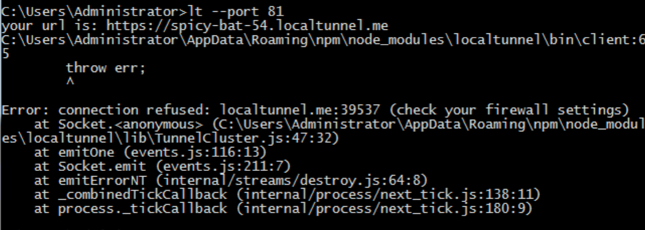 Can't keep tunnel up more than ~15min · Issue #241 · localtunnel ...