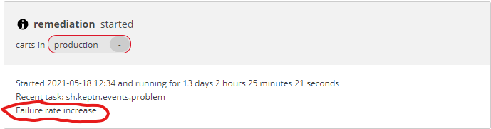 Add problem title of remediation to sequence endpoint · Issue #4206 · keptn/keptn · GitHub
