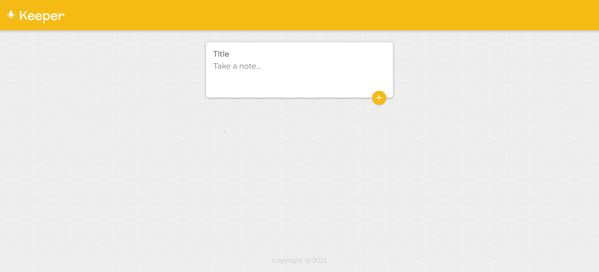 GitHub - Faizuddin01/Keeper-App: The Keeper app is a simple web ...