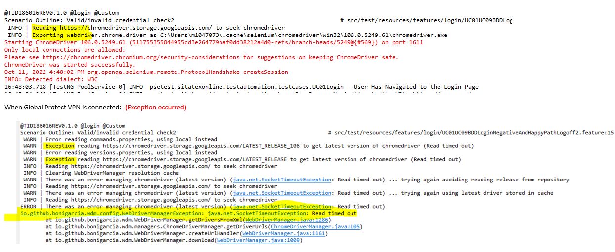 Not able to download drivers under a VPN · Issue #920 · bonigarcia/webdrivermanager · GitHub