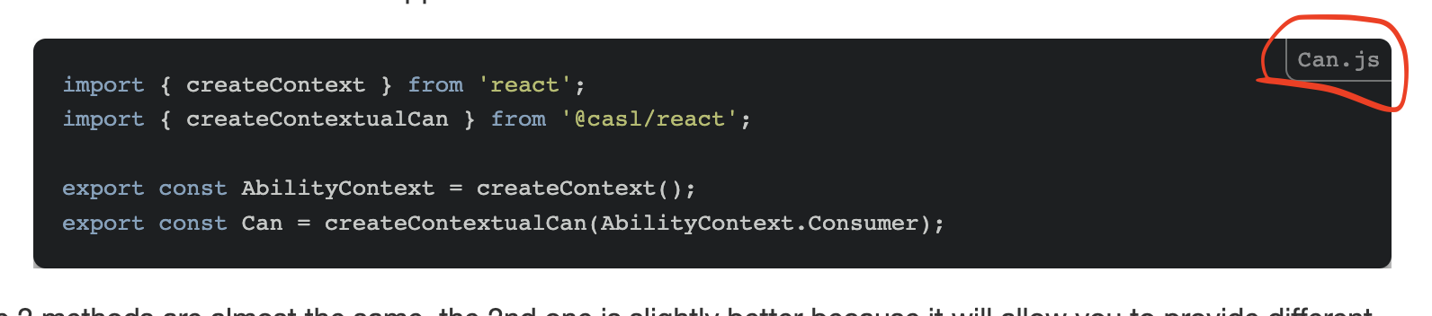 Ts Error An Argument For Defaultvalue Was Not Provided When Defining Abilitycontext For