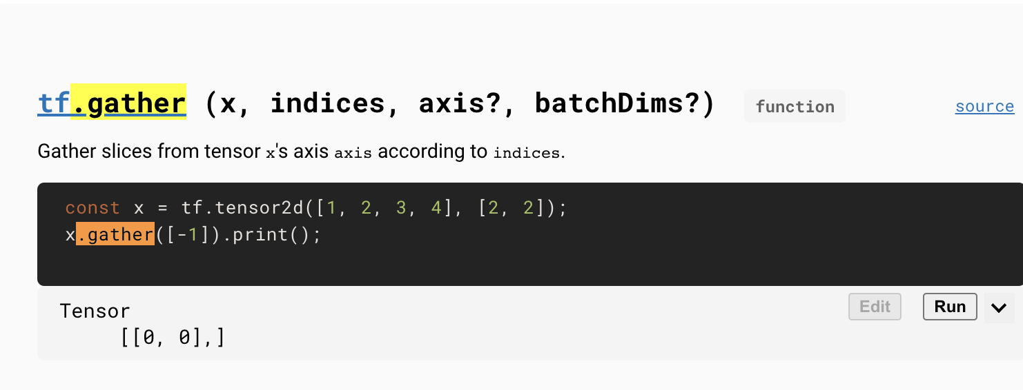 tf.gather() returns nonsensical result when given negative integer indices · Issue #1147 ...