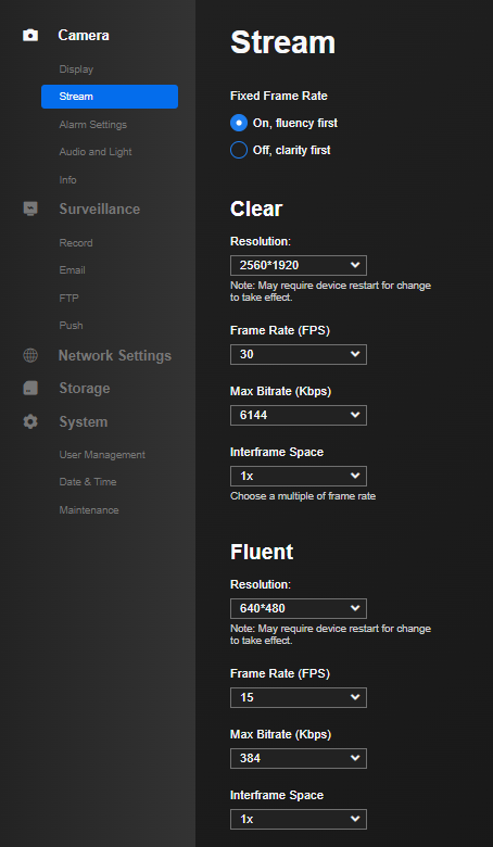 [Camera Support]: Reolink Errors with these cameras RLC-410-5MP - RLC-520A - Amcrest AD410 ...