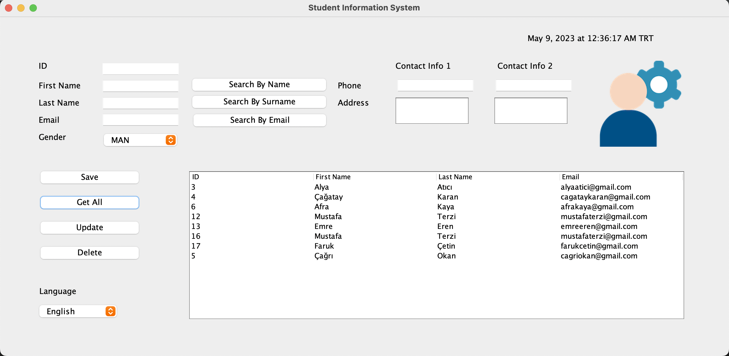GitHub - busecnky/Student-Management-Application