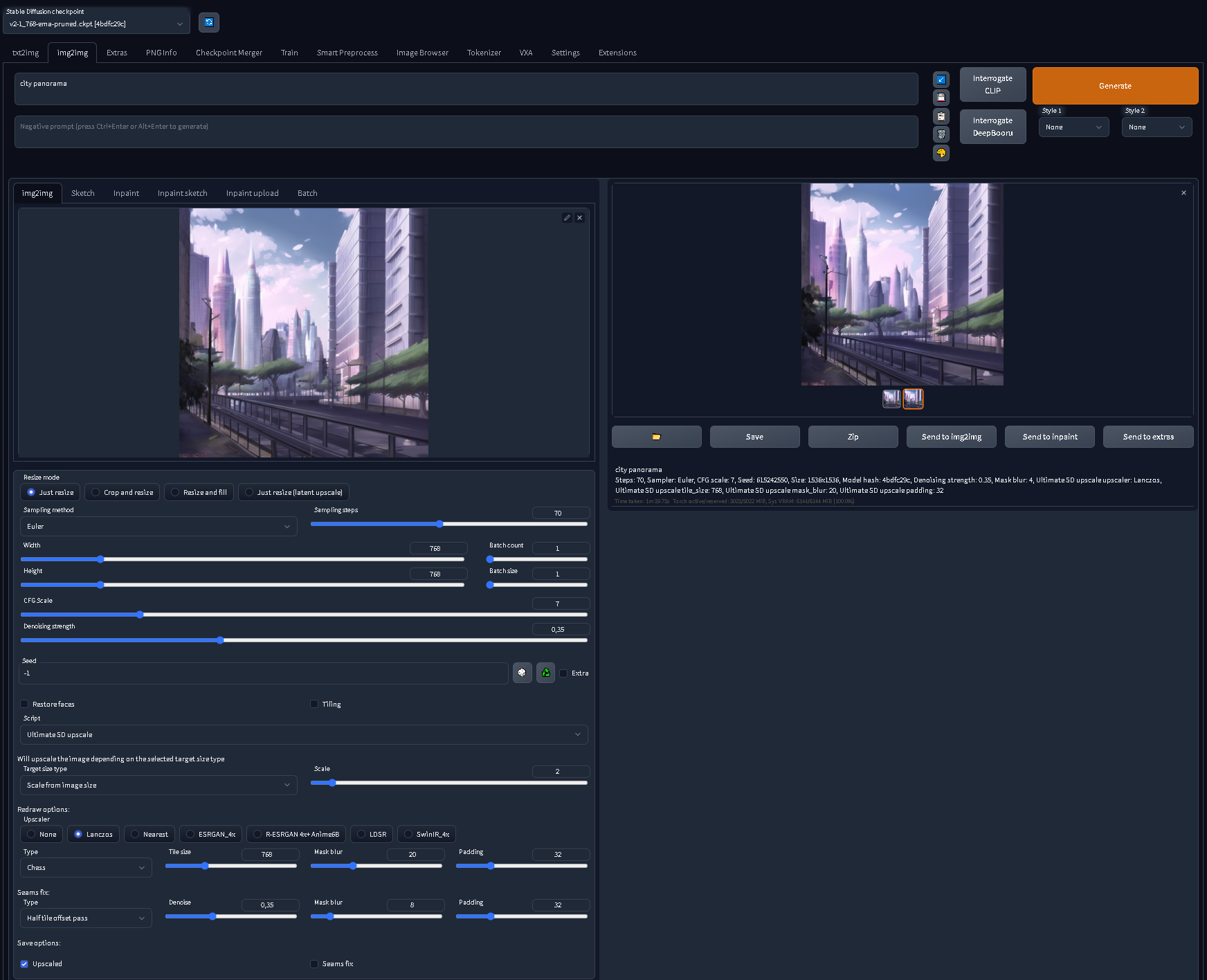 What am I doing results are terrible non related · Issue #4 · Coyote-A/ultimate-upscale-for ...