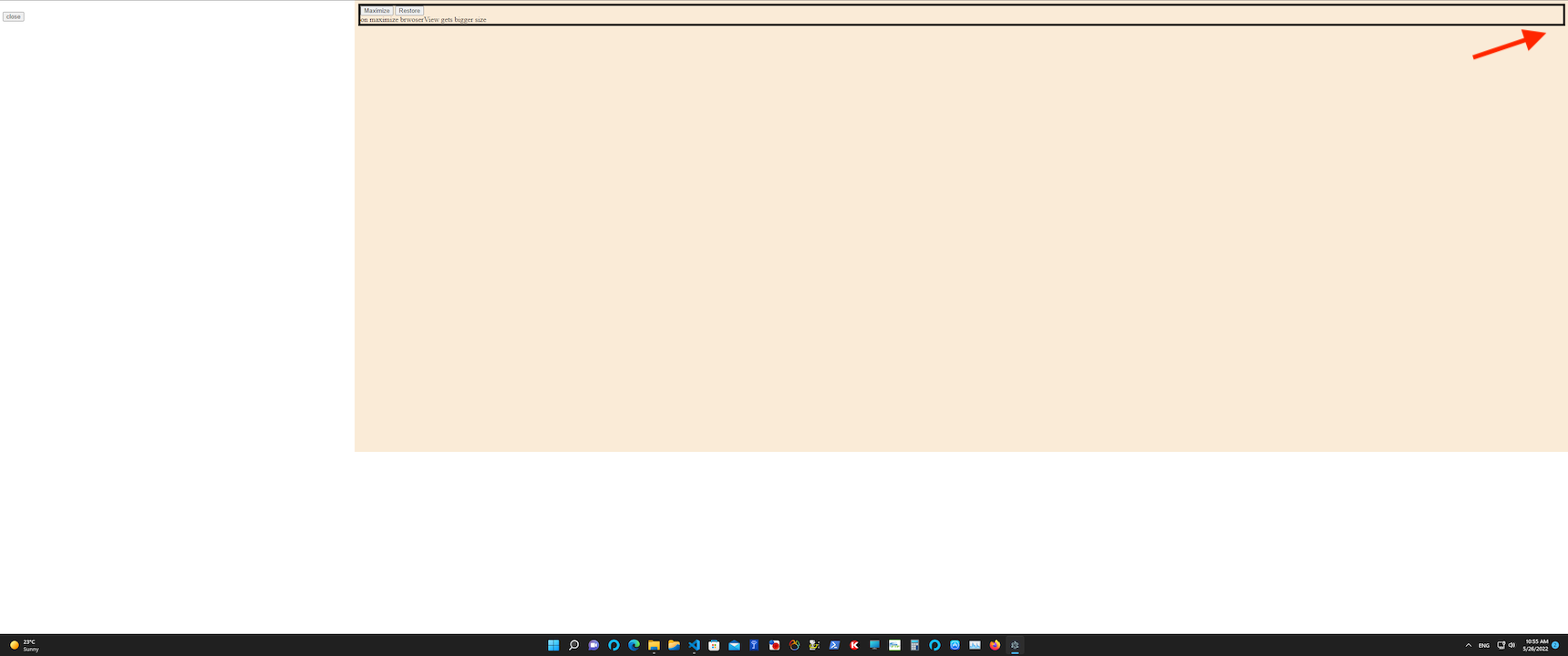[Bug]: Frameless browserview gets bigger size while it is set to fullscreen · Issue #34342 ...