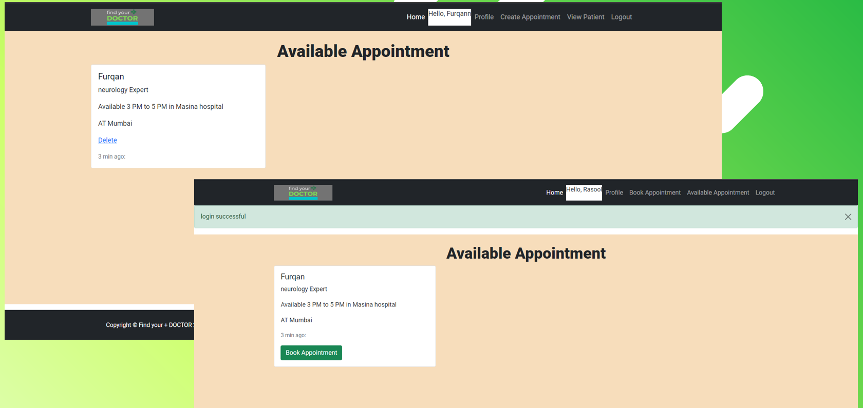 Github Patelashrafdoctorappointmentsystemdjango A Simple Web Application Of Booking